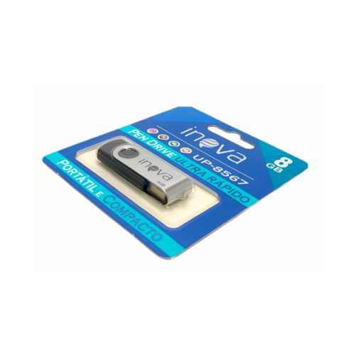 RS Eletrônicos - Pen Drive inova USB 2.0 8GB - PE - Meu catálogo fácil!