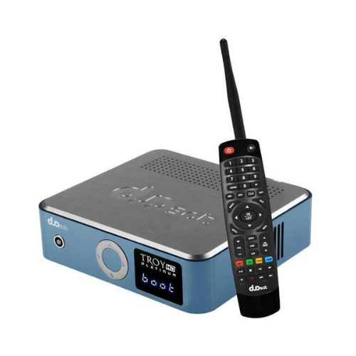 RS Eletrônicos - Receptor duosat TROY HD PLATINUM (Satélite) - DRP ...